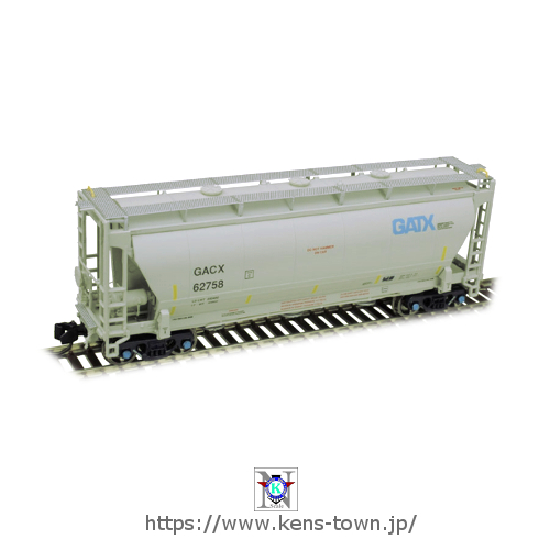 アトラス ATLAS 50 006 223 Trinity 3230 PDカバードホッパー General American GACX＃62772 | MODEL TRAIN KEN's TOWN